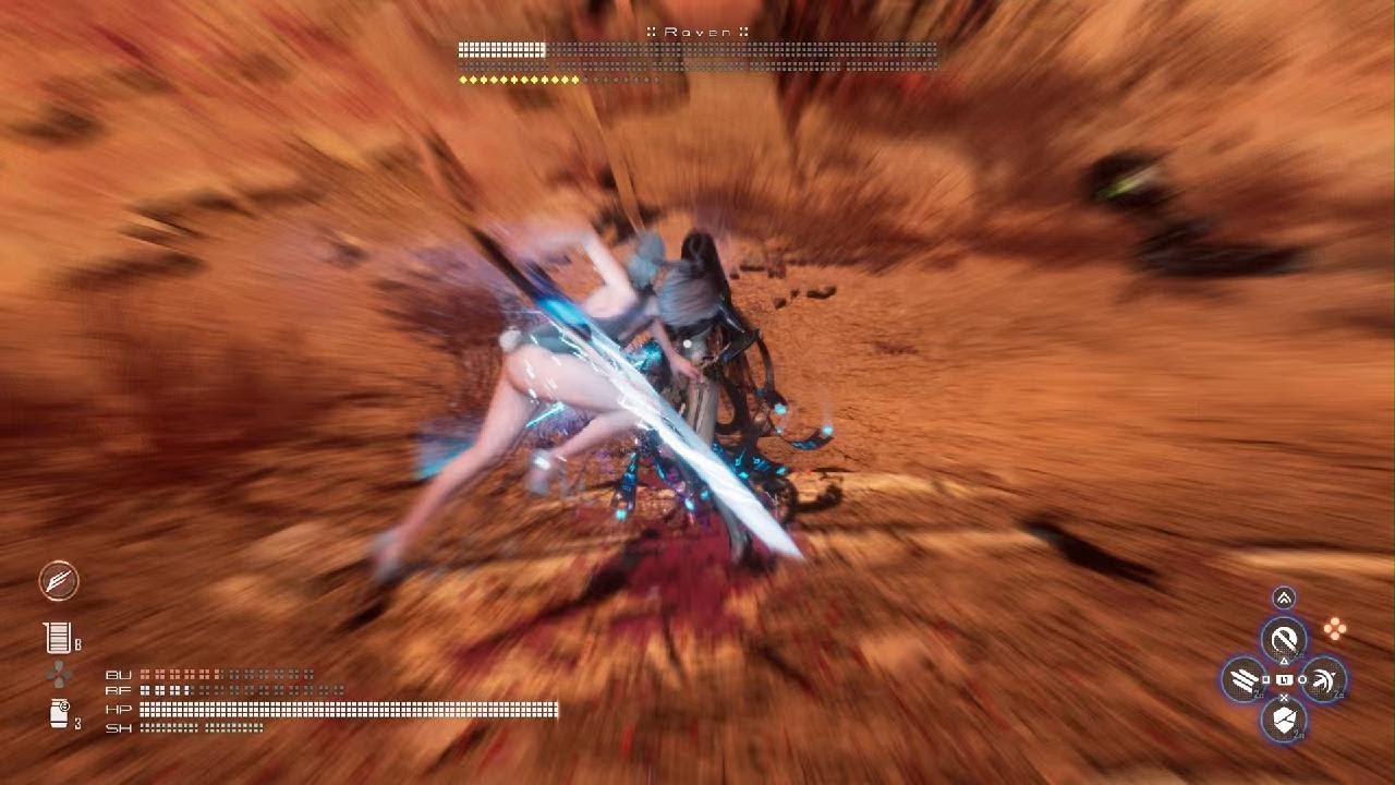 Stellar Blade Raven Hard Mode Holiday Rabbit No Damage - YouTube