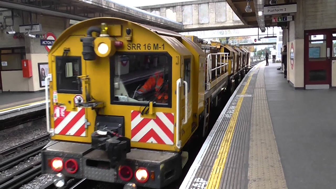 (HD) Speno Rail Grinder at Acton Town & South Ealing - YouTube
