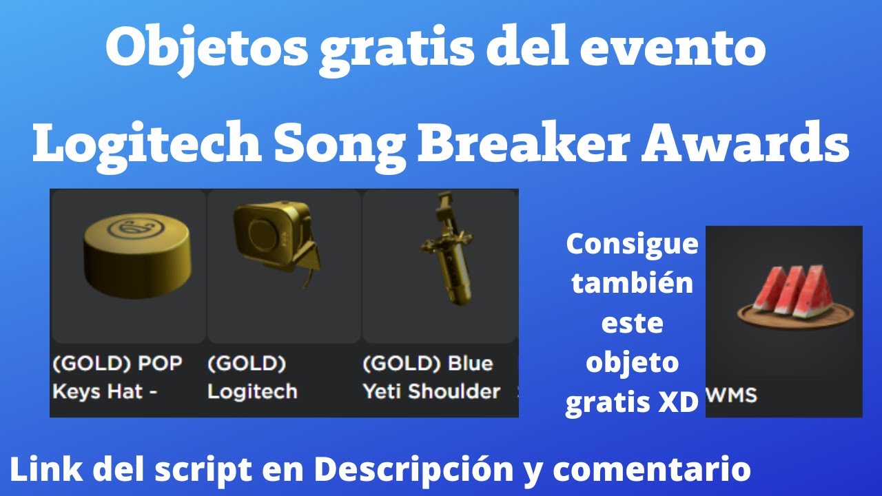 Logitech Song Breaker Awards / Roblox Evento - YouTube
