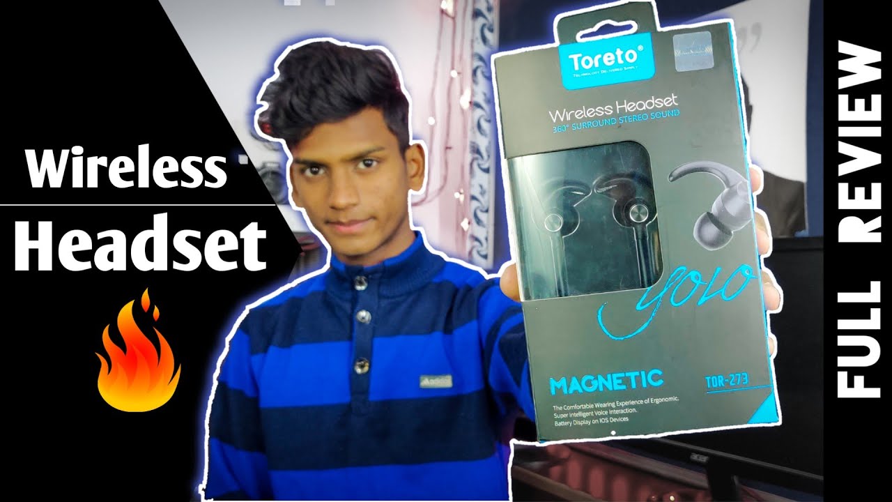 Budget wireless headset | Toreto yolo TOR-273 | Best wireless headset ...