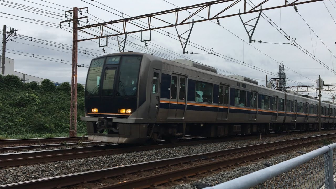 JR京都線 321系D36編成 普通西明石行き 吹田〜東淀川駅間にて - YouTube