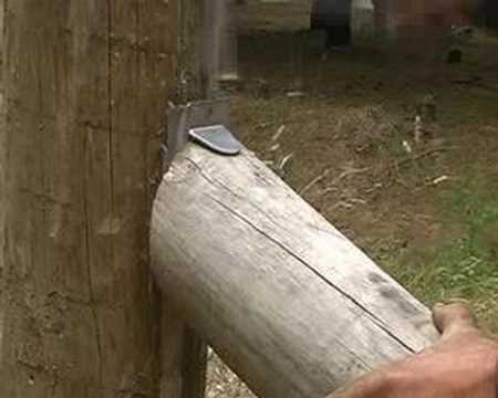 Vice Bite for Angled Stay Fence - YouTube