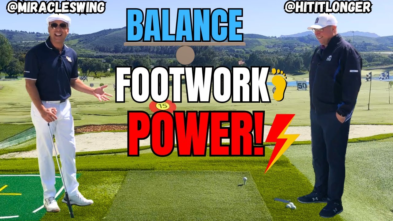 The Mind-blowing Power Footwork Moves of the Best and Longest Golfers ...