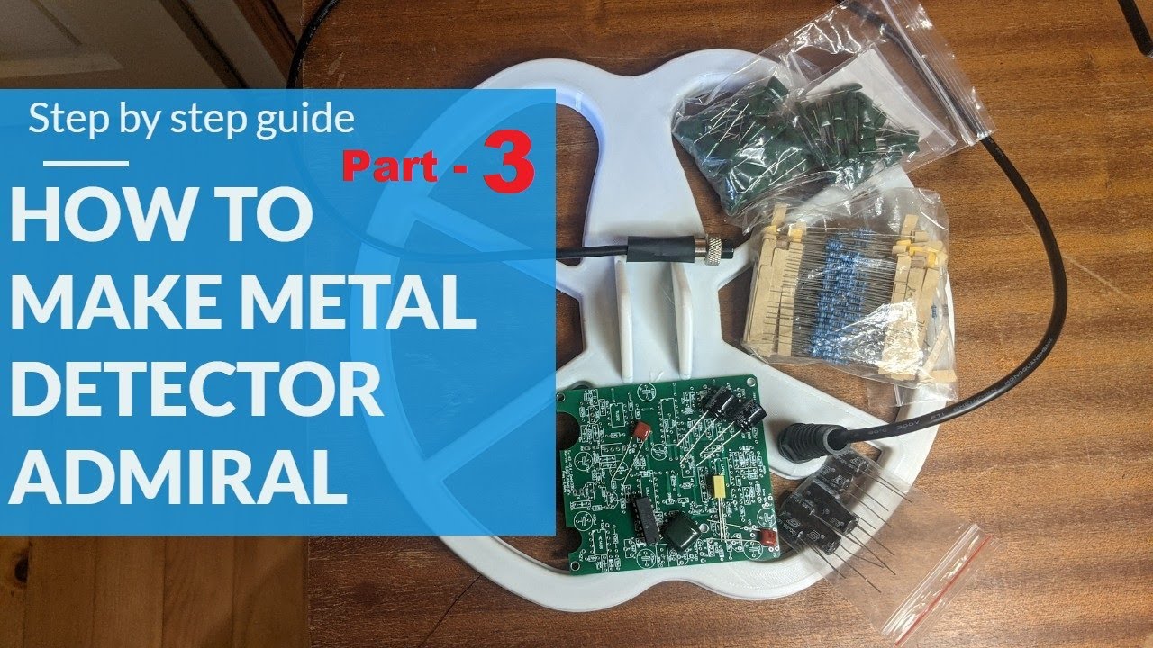 How to Make Metal Detector Admiral - Part 3 - Receiving Circuit - YouTube
