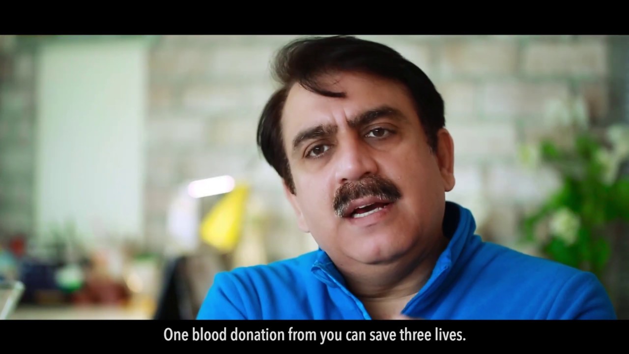 Message from Tauseeq Haider at World Blood Donor Day - YouTube