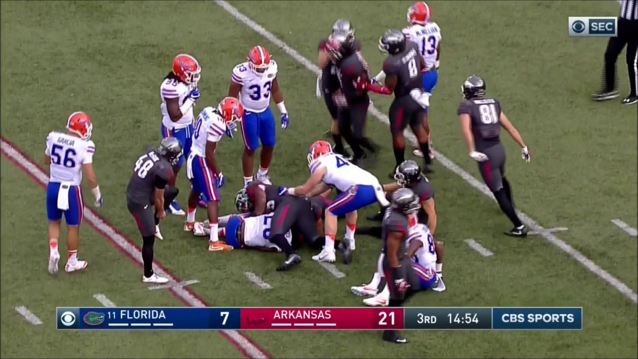 Arkansas vs. #11 Florida 2016 - YouTube