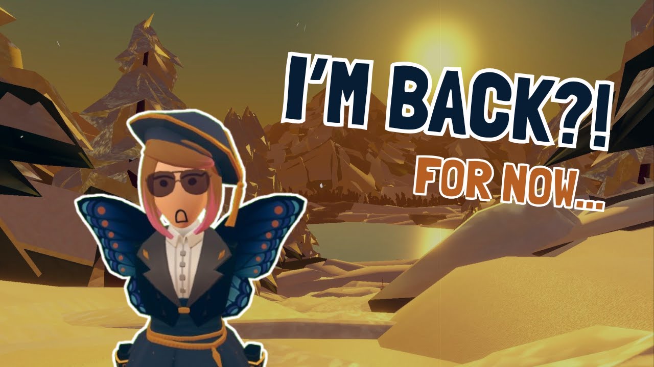 I'm Back! (For Now) - YouTube
