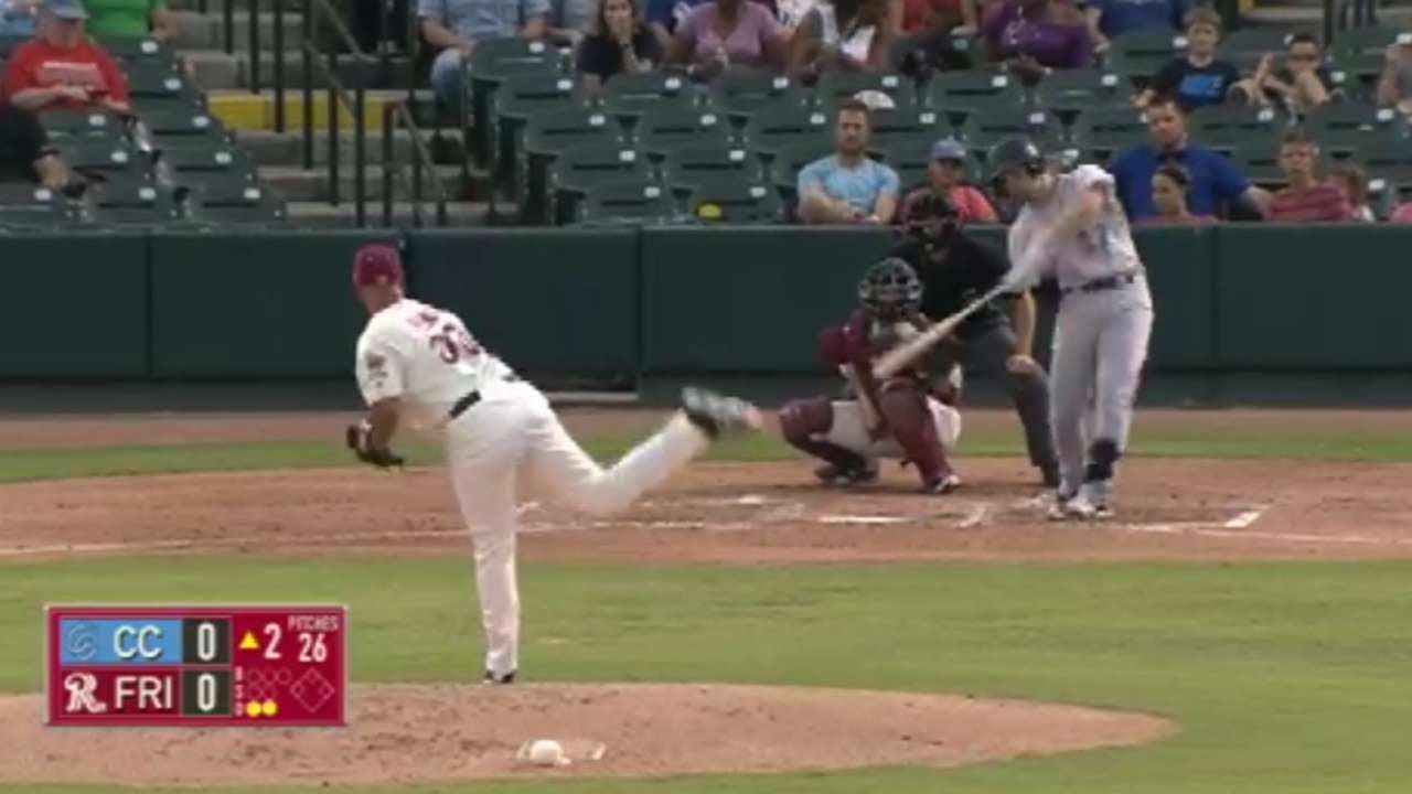 Corpus Christi's Ritchie hits for the cycle - YouTube