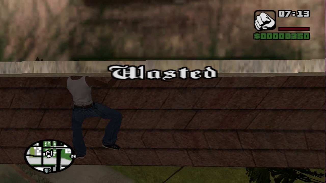 GTA SA - Climbing Insta Death Glitch - YouTube