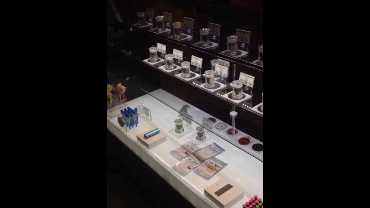 Bud Bar Displays Custom Designs: Urban Pharm, SF - YouTube