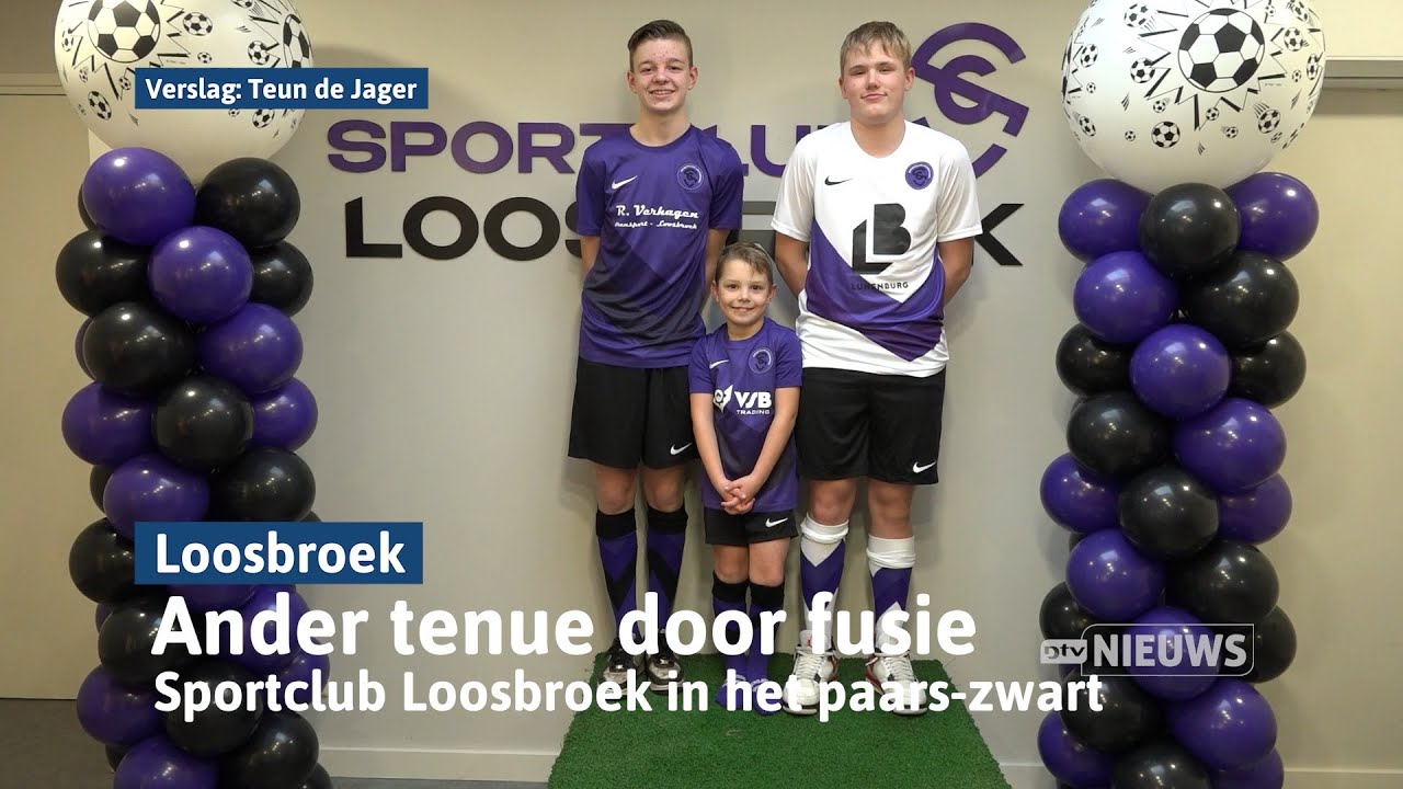 Sportclub Loosbroek vanaf dit weekend in het paars-zwart I Dtv Oss ...