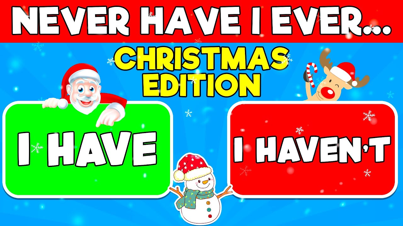 Never Have I Ever! 🎅 | Christmas Edition 🎄 - YouTube