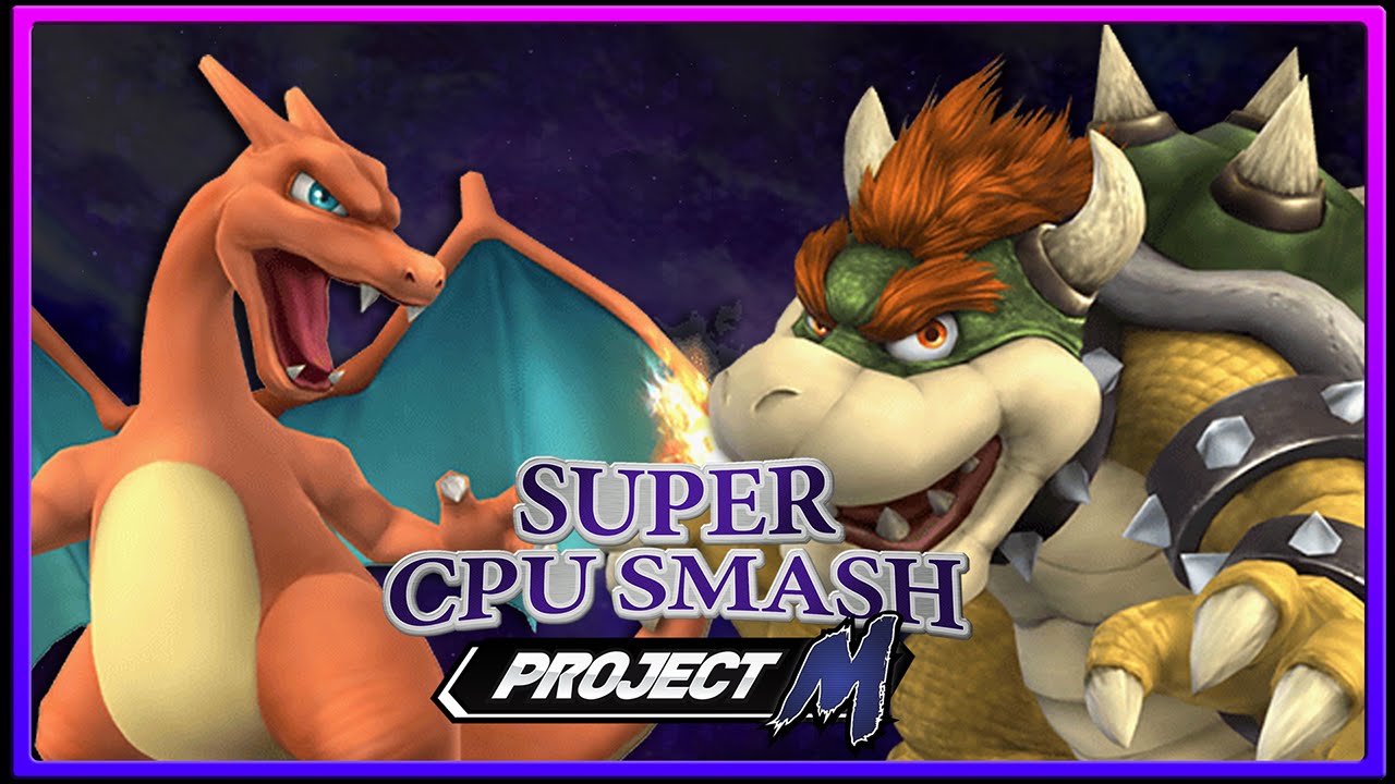 Super CPU Smash PM | Charizard Vs Bowser - YouTube