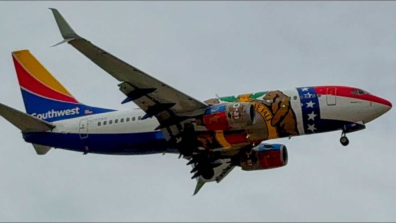 Southwest Airlines (Missouri One Livery) Boeing 737-7H4 Reno (RNO) To ...