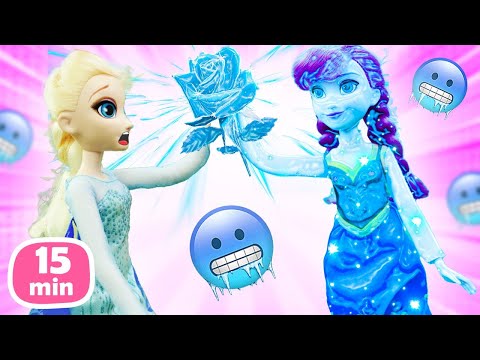 Videosammlung mit Elsa aus Die Eiskönigin – Barbie Puppen Elsa und Anna
