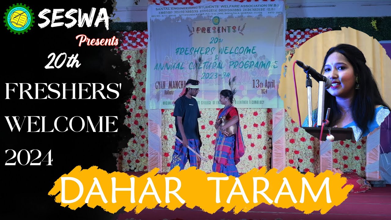 Dahar Taram | Ramp Walk | SESWA 20th Freshers' Welcome 2024 - YouTube