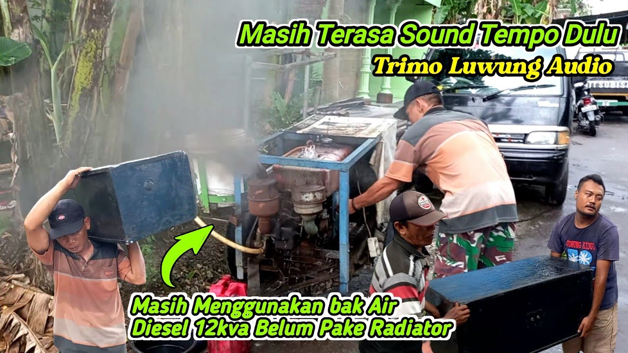 Diesel 12Kva Belum Pake Radiator Masih Terasa Sound Tempo Dulu Trimo ...