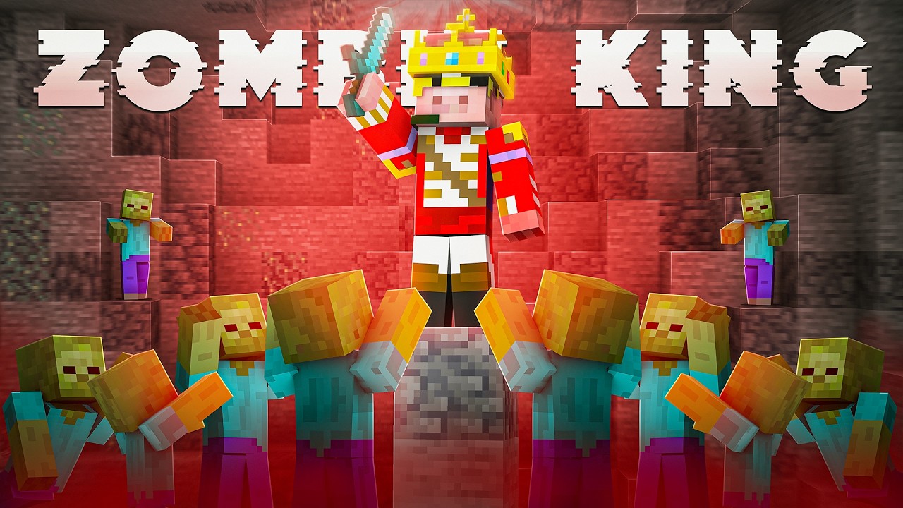 I Became ZOMBIE KING In This Minecraft Smp. - YouTube