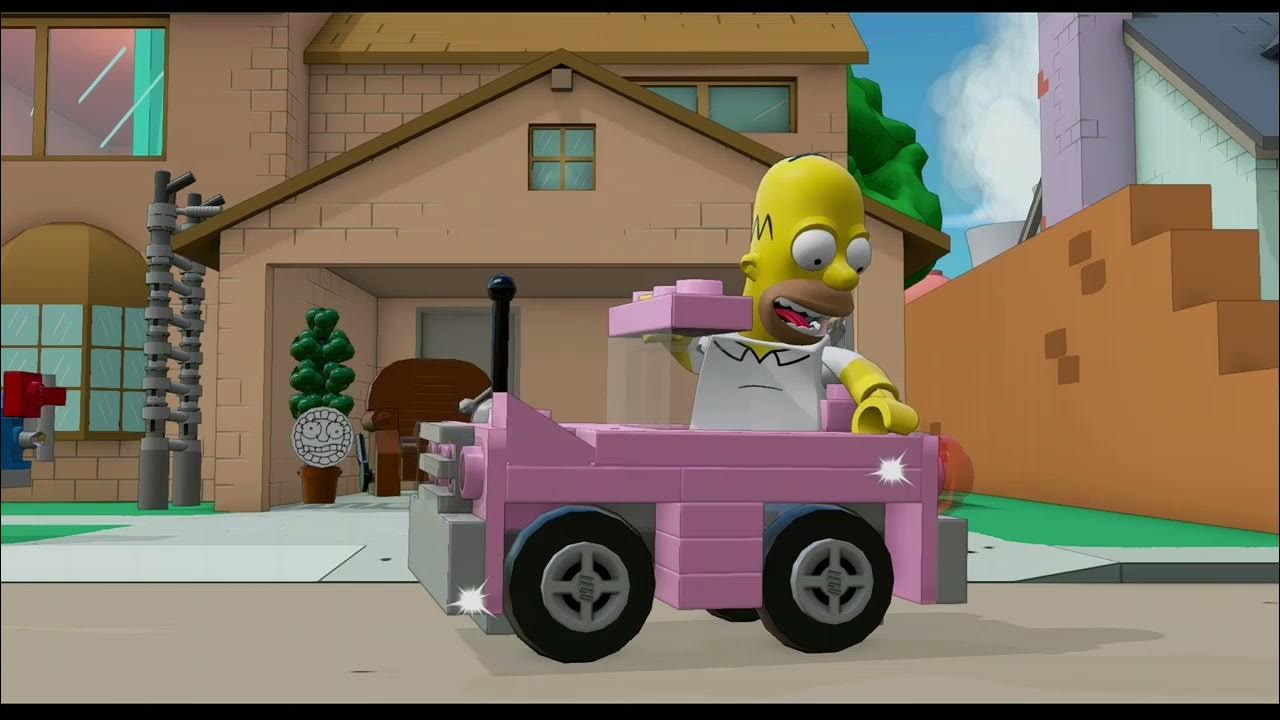 LEGO Dimensions. Paquete de Nivel de Los Simpson. El Viaje Misterioso de Nuestro Homero. Parte 1 ...