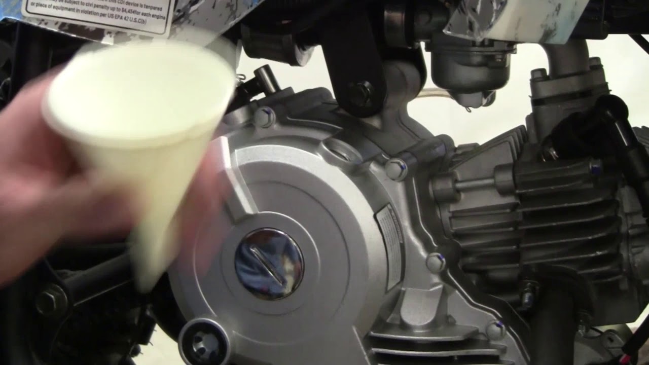 Mini Hunter Oil Change - YouTube