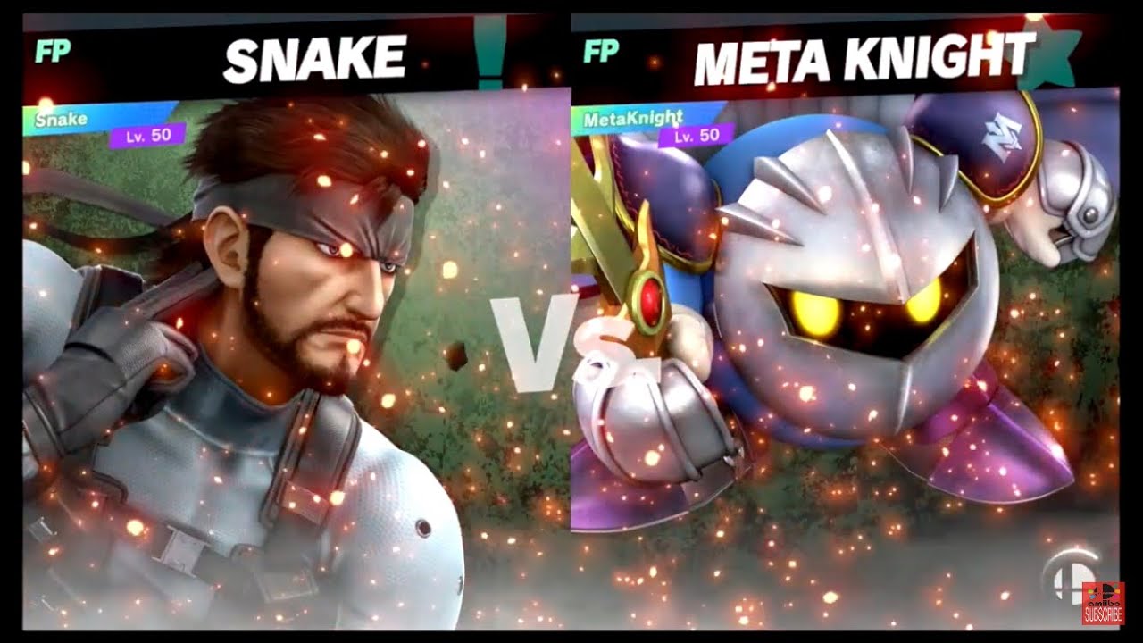 Super Smash Bros Ultimate Amiibo Fights – Snake vs the World #27 Snake ...