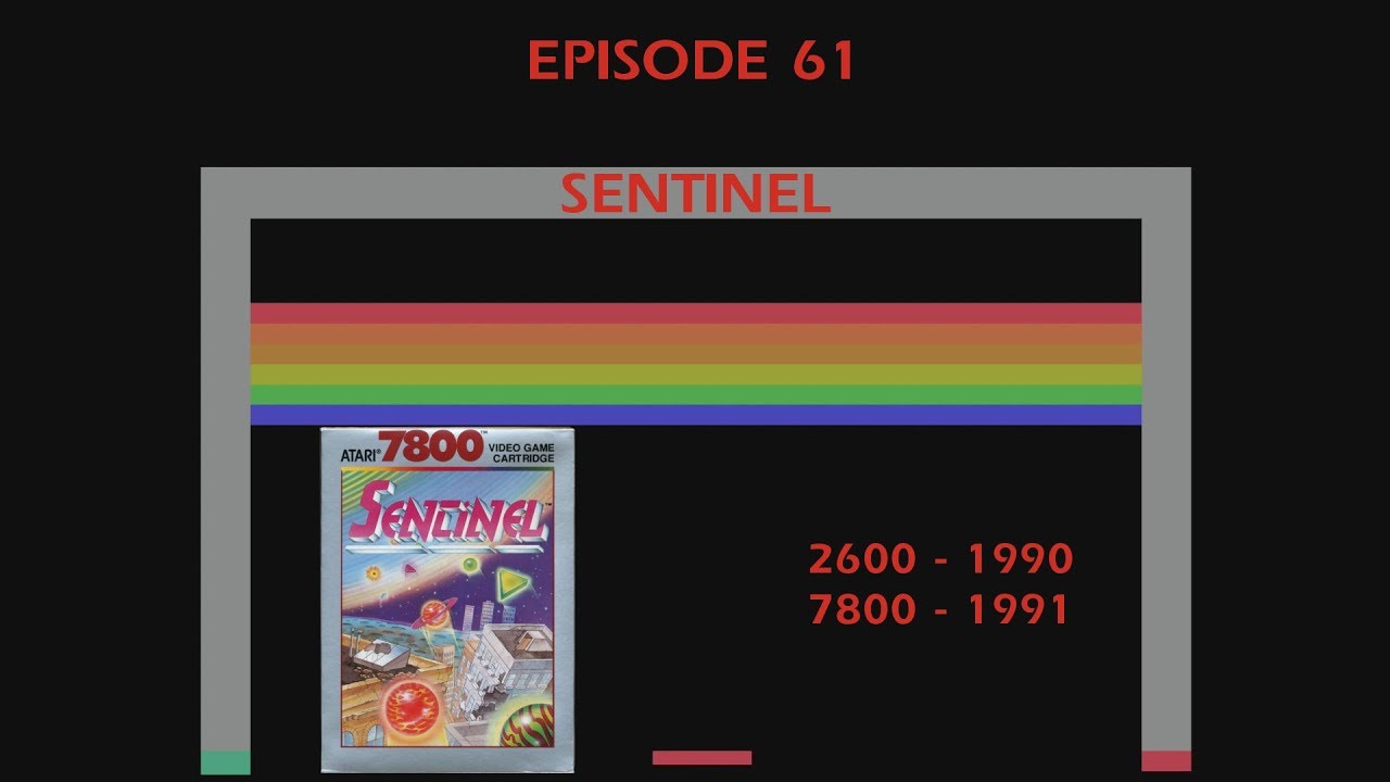 Sentinel - Atari 2600 Vs Atari 7800 - YouTube