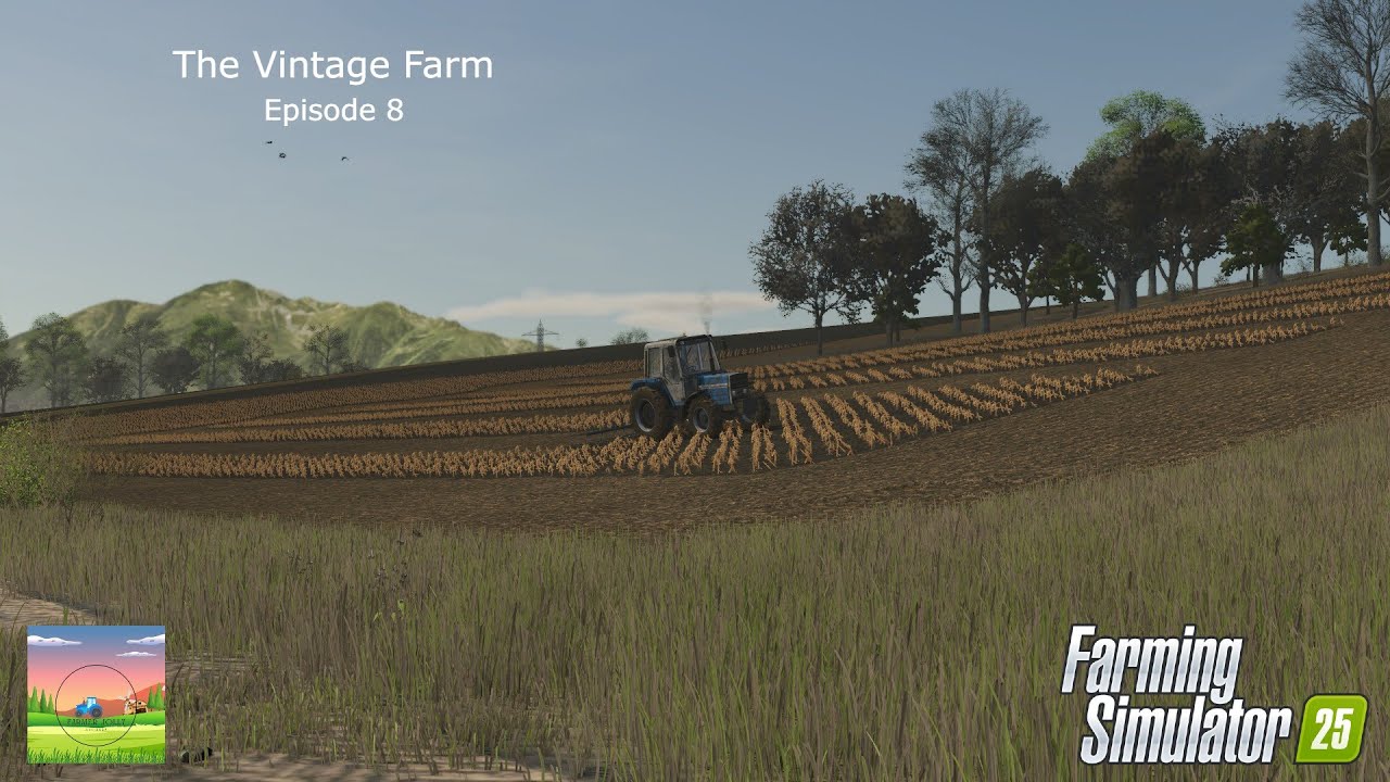 Earning Money - The Vintage Farm | Ep8 | Farming Simulator 25 - YouTube