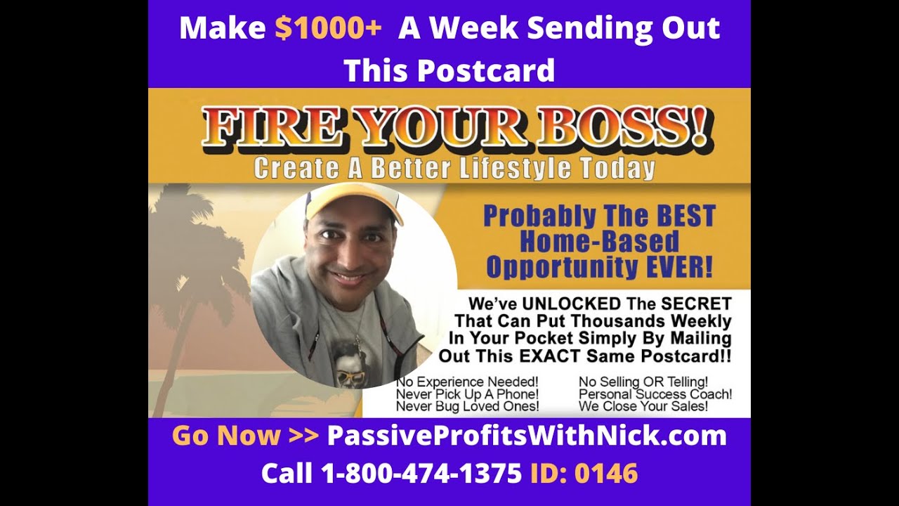 Passive Profits Postcard Program Owner Presentation - YouTube