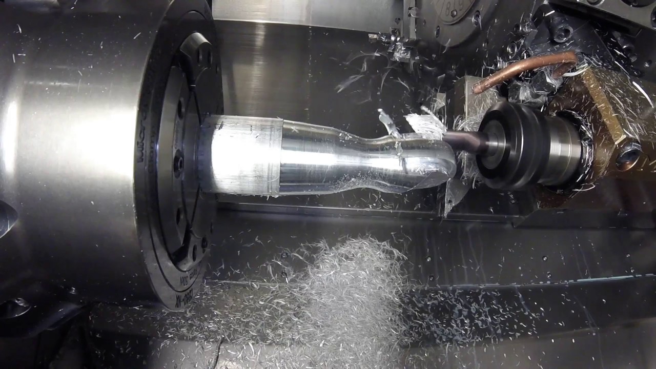 Machining custom knight chess piece - YouTube