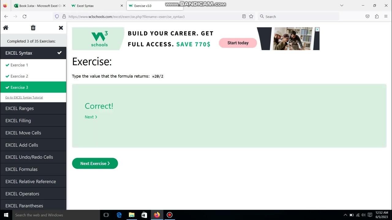 Excel Tutorial 5 Youtube