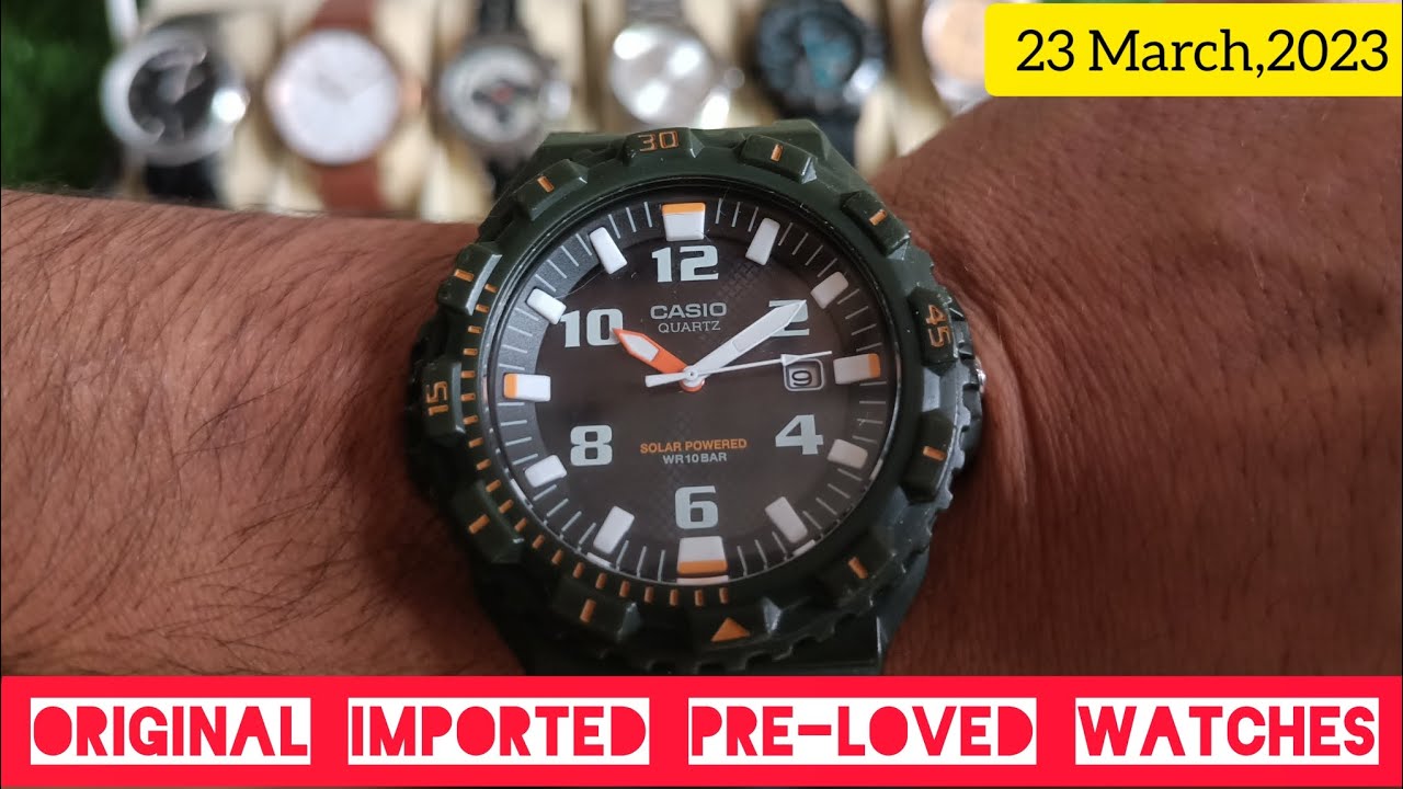 Original Western Border Imported PRE-LOVED Watches|Swiss made Watches ...