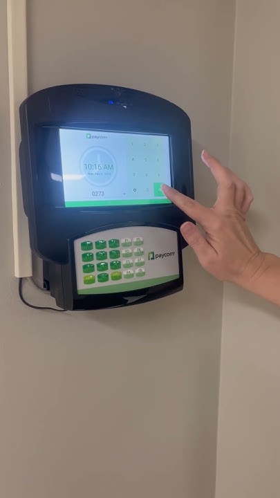 Paycom Time Clock - YouTube