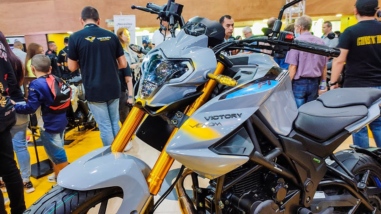 Así es la Nueva VICTORY VENOM 250 🔥 Ahora con FI Y ABS - YouTube