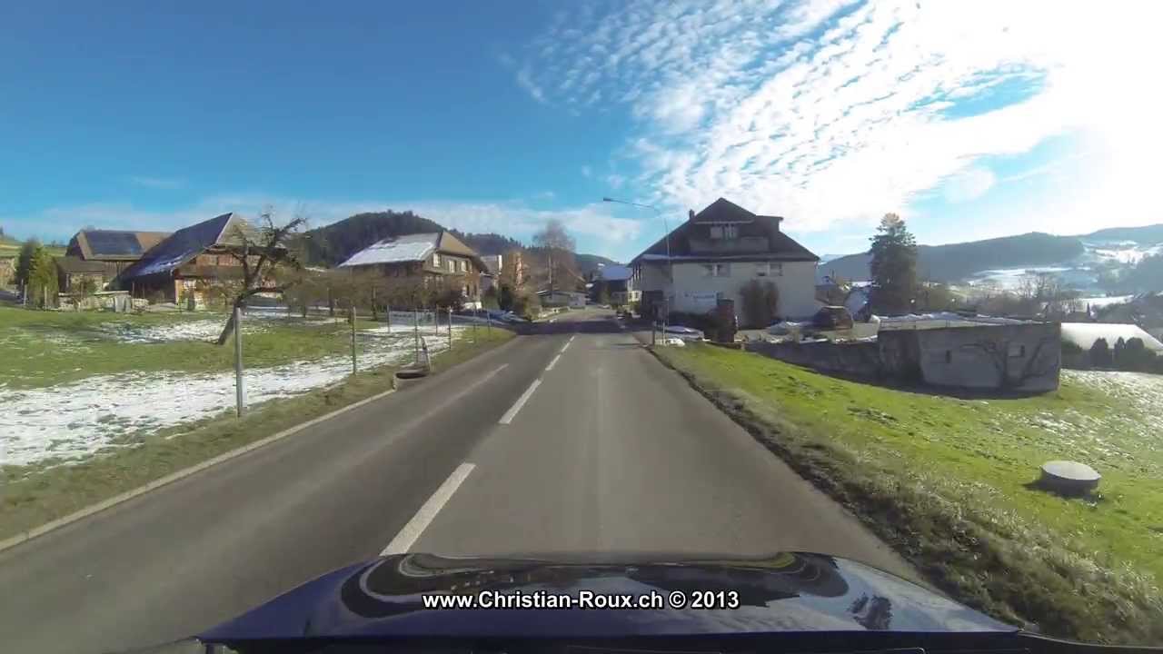 Switzerland 254 (Camera on board): From Worb to Wiggen (GoPro Hero3 UHD ...