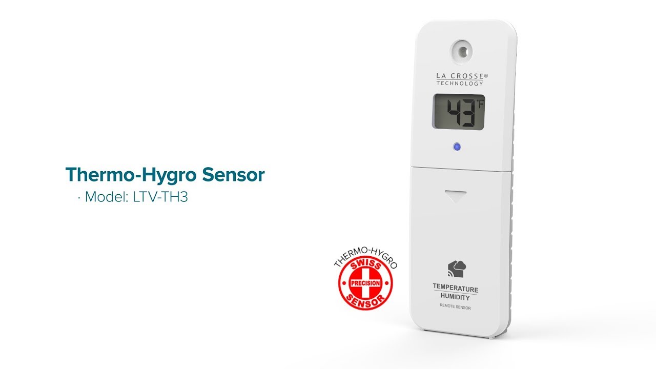 LTV-TH3 Thermo-Hygro Sensor - YouTube