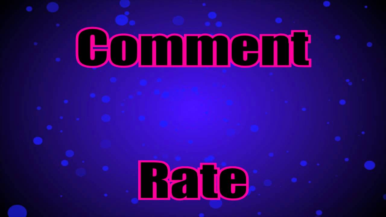 [Adobe After Effects] - Comment, Rate & Subscribe Video Ending/Intro ...