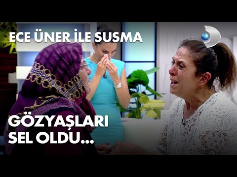 Ece Üner'i ağlatan kavuşma anları güne damga vurdu! - Ece Üner ile Susma 33. Bölüm