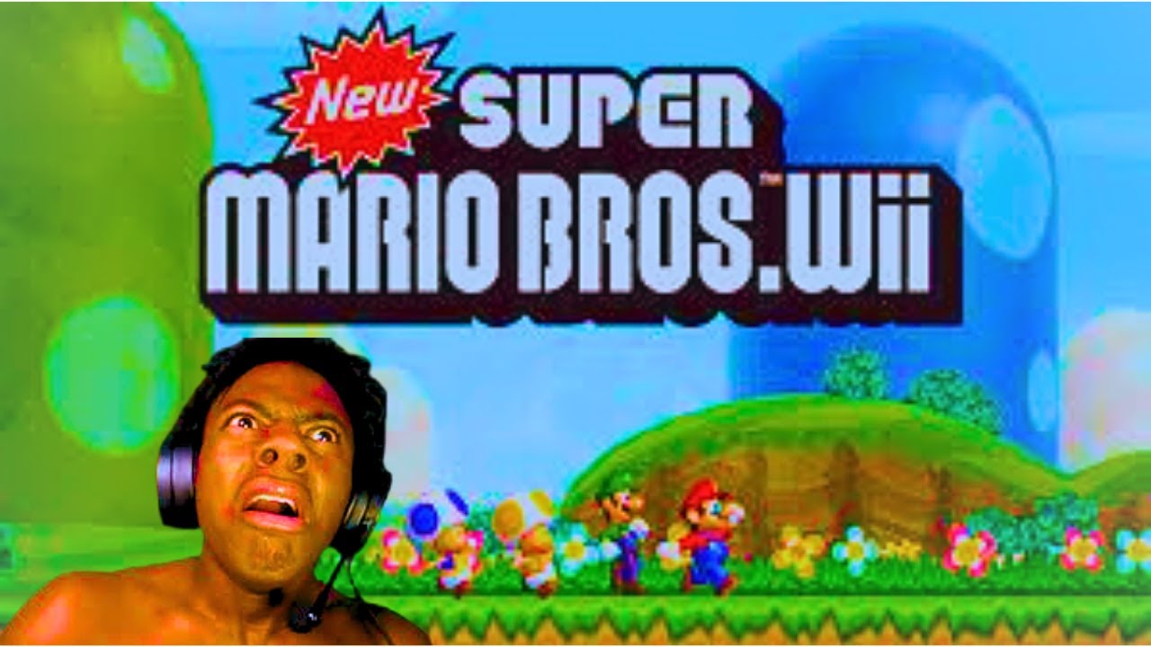 IShowSpeed Plays Super Mario Bros On Wii (funny😂) - YouTube