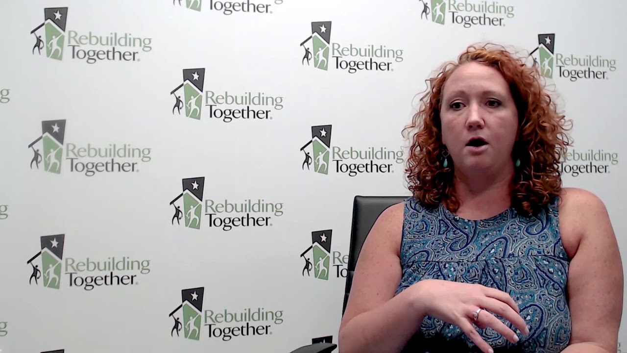 Interview with Amy Seusing, VP Development, Rebuilding Together - YouTube