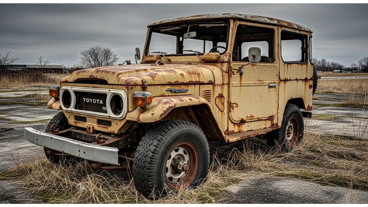 1971 Toyota Land Cruiser FJ40 FULL Restoration | Extreme Rust Repair of ...