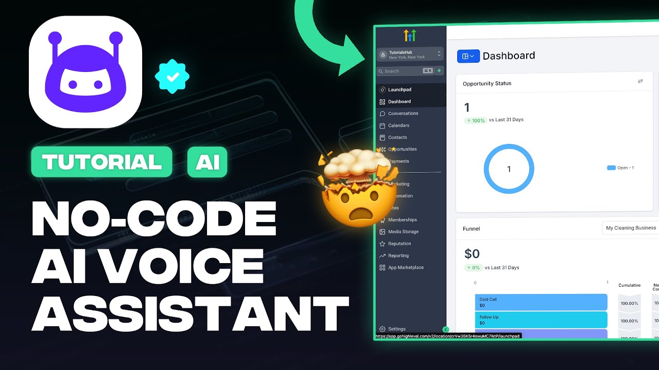 How to Create Your Own AI Voice Assistant (No Code) - YouTube