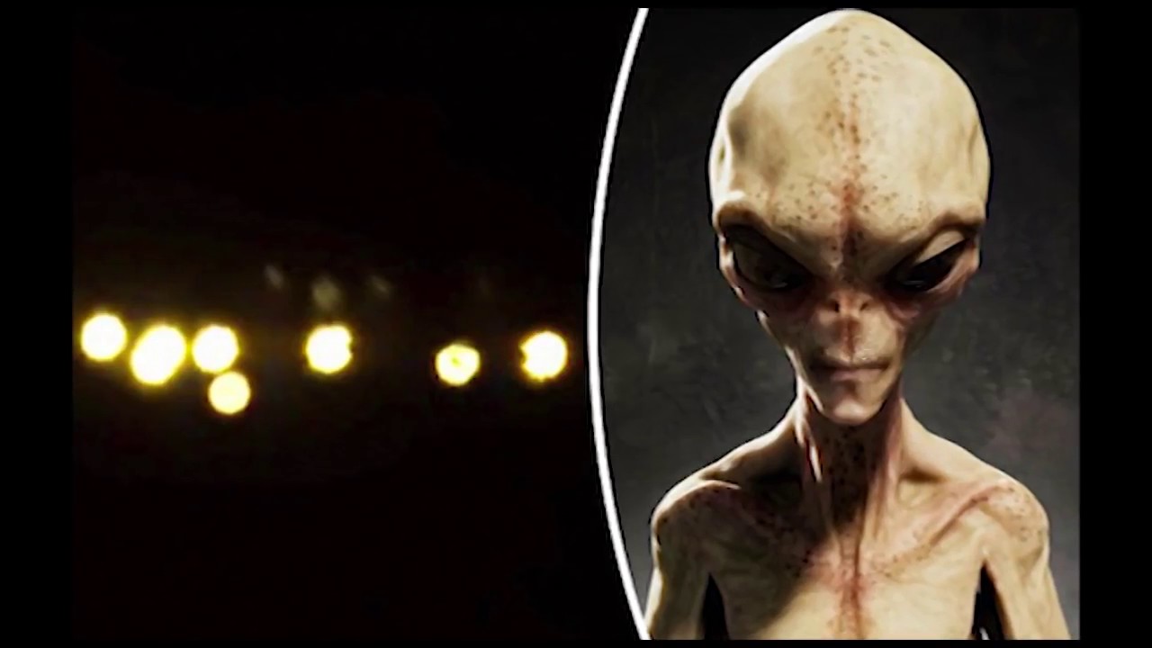 Man captures UFO photo with three visible Aliens stalking him - 2017 ...