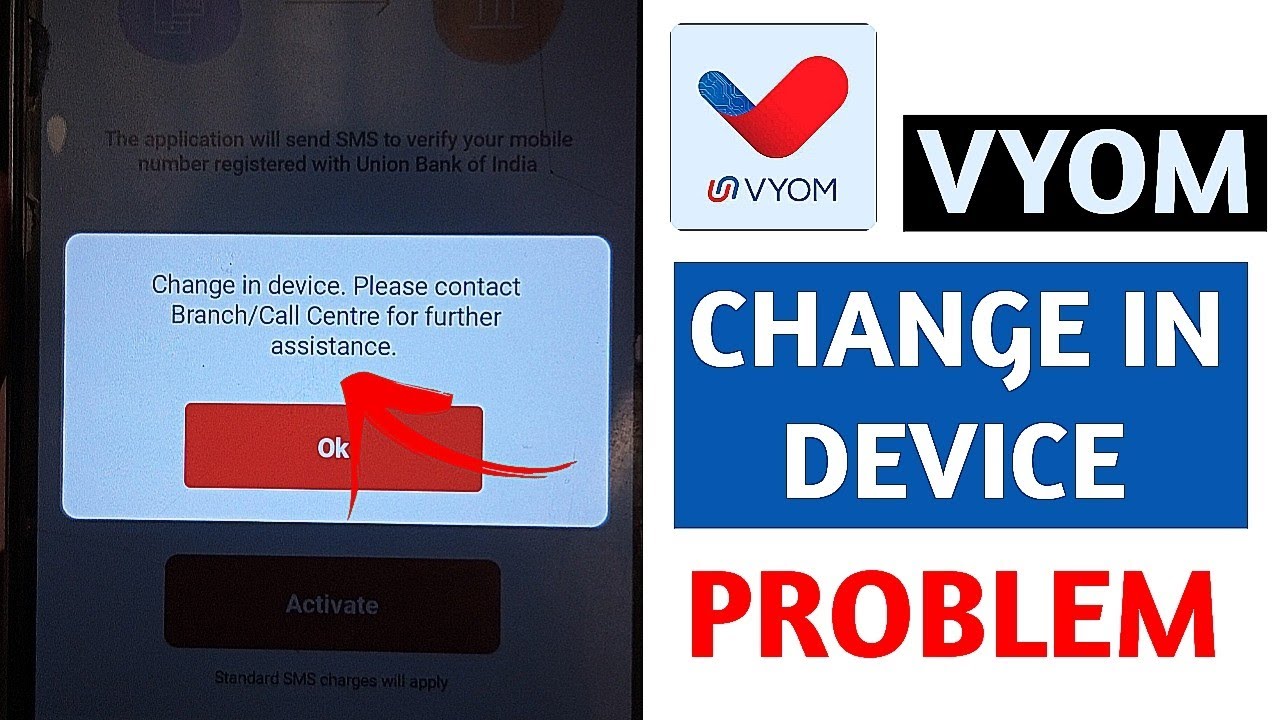 Vyom App "Change In Device" Problem Solution || Vyom App Change In ...