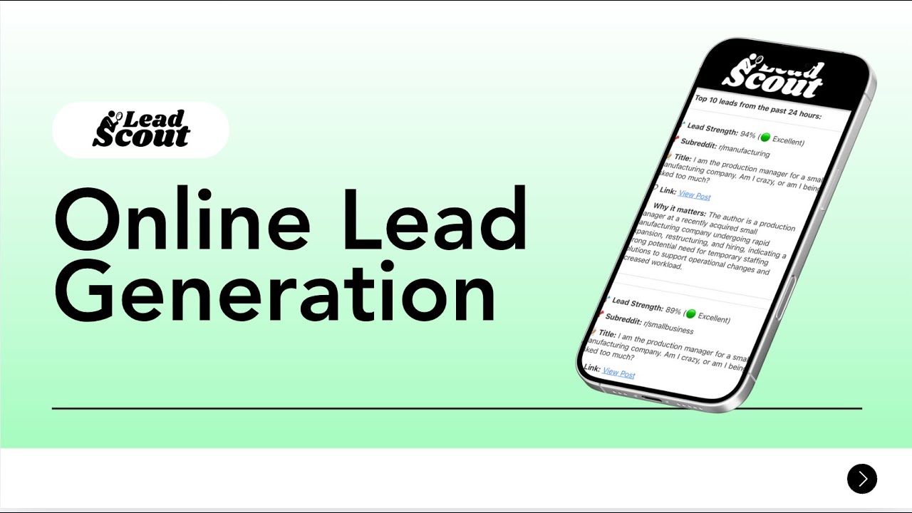 Lead Scout AI - YouTube