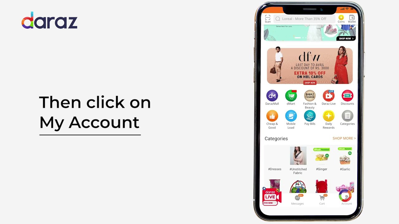 Track Your Order | Daraz Guide - YouTube
