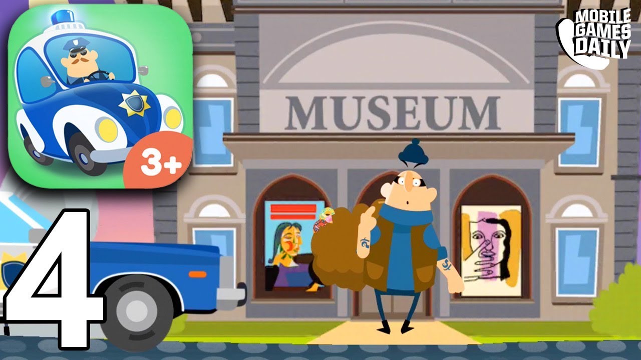 Little Police Station for Kids - ALL Vehicles - Gameplay Part 4 - YouTube