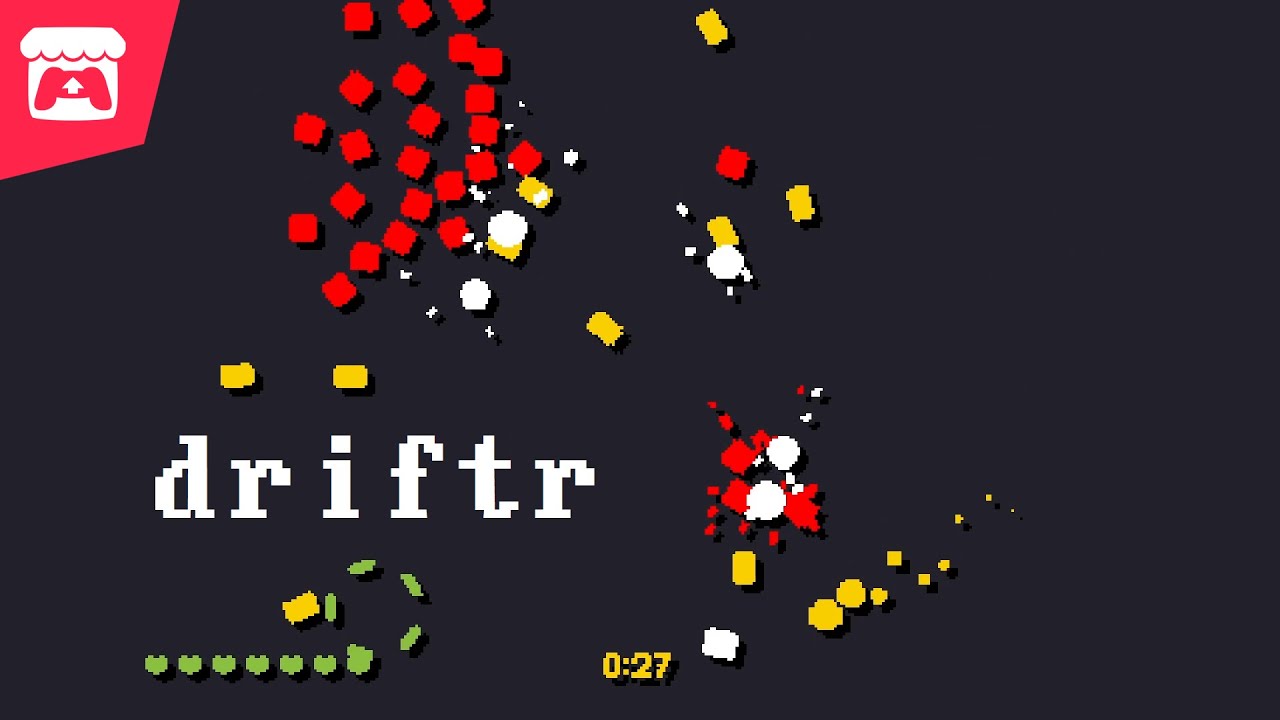 driftr - High-octane action in this roguelike drifting shooter! - YouTube