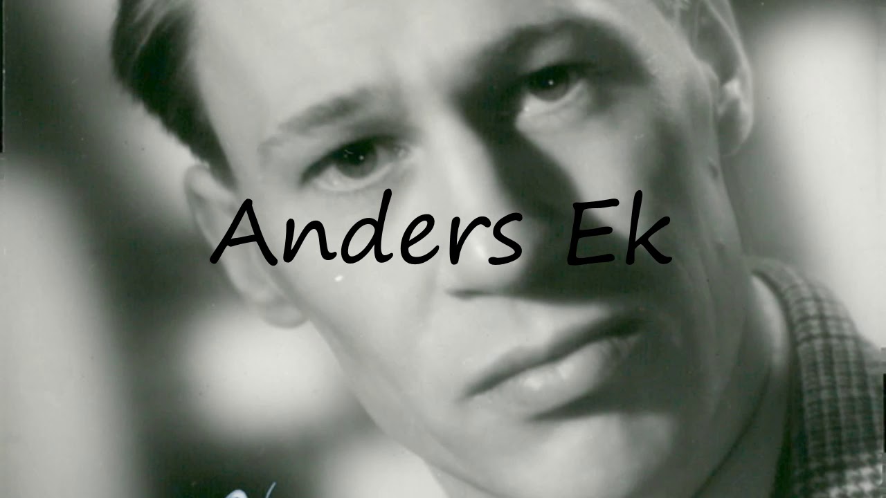 How to Pronounce Anders Ek? - YouTube
