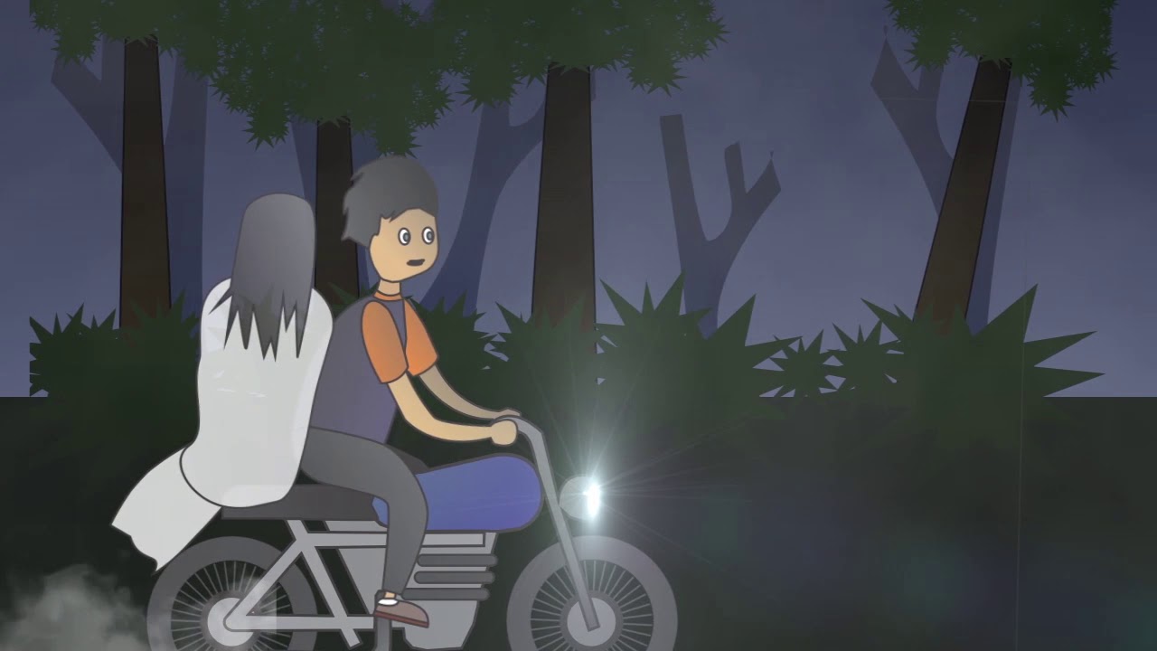 Jalan sepi merinding - kartun horor lucu coming soon - YouTube