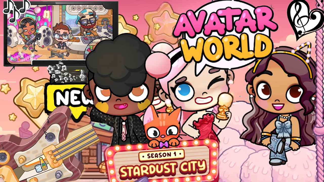 🌟 Rosa Rocks Out at Avatar World's New Music Studio! | Epic Concert ...